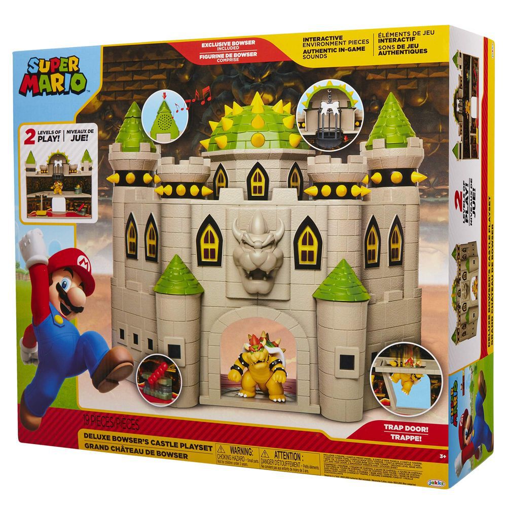 BONECO SUPER MARIO Castelo do Bowser - Candide 3017 - Melhor Loja de ...