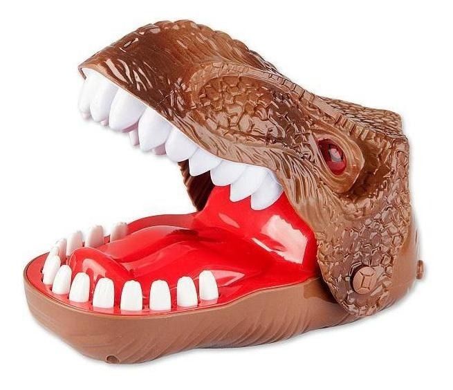 Dinossauro Tiranossauro Rex Morde Dedo - TRENDS Brinquedos | Melhor ...