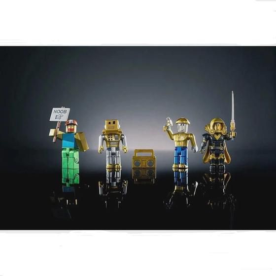 Boneco Roblox Pack 4 Figuras Golden 2238 - Sunny - TRENDS Brinquedos ...