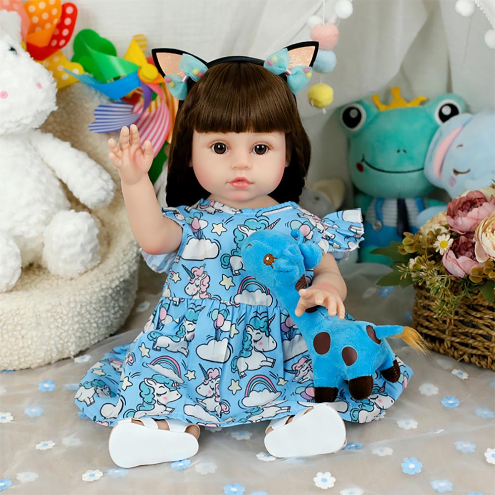Boneca Bebê Reborn - Lori 45 cm Corpo 100% Vinil 1815 - TRENDS ...