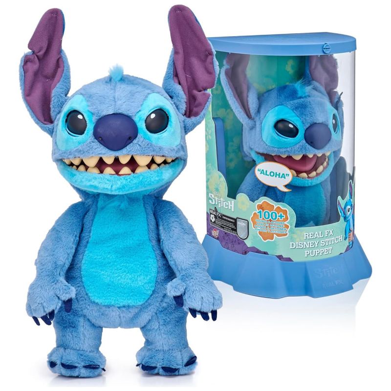 Pelucia Disney Stitch Interativa e Realista - Sunny - Melhor Loja de ...