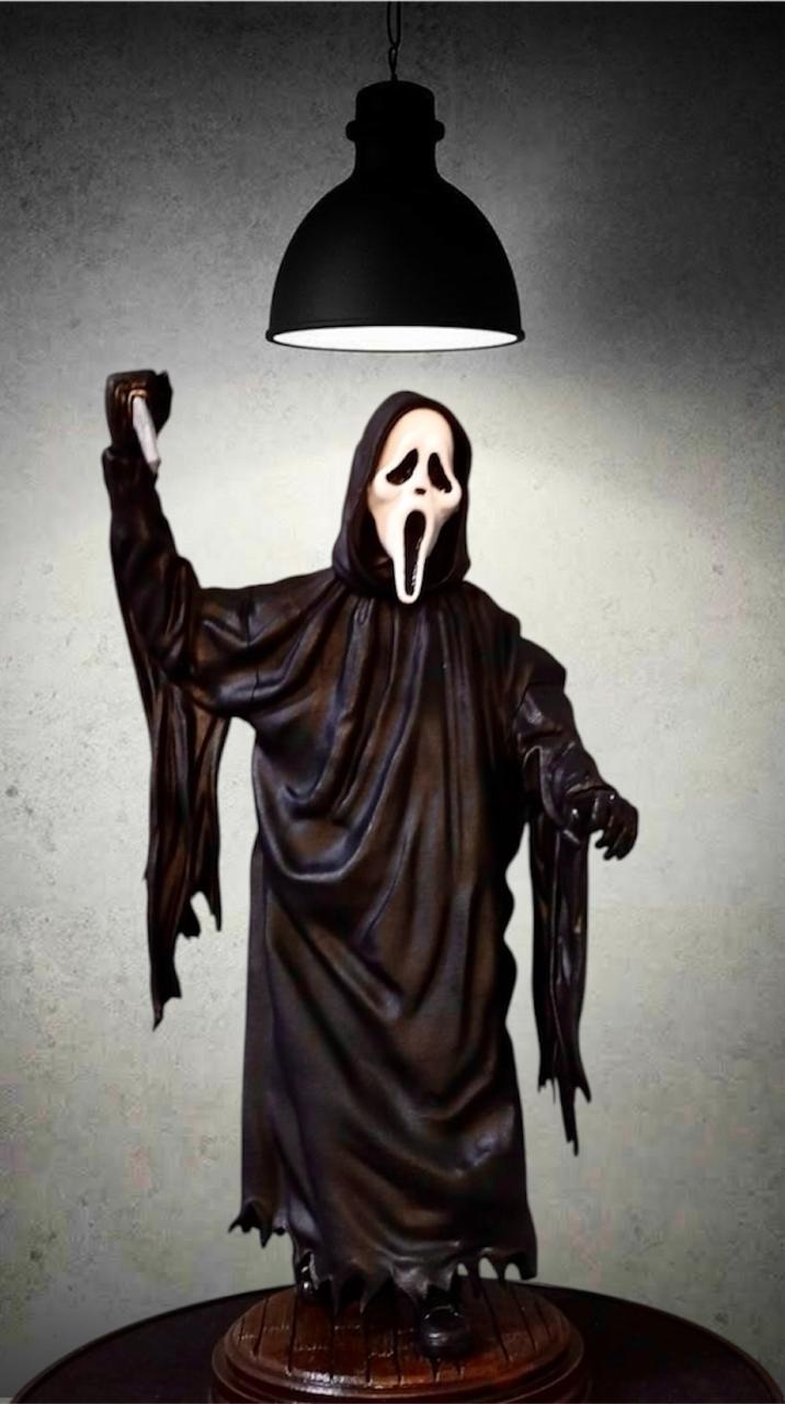 Action Figure Ghostface – Filme Pânico (Scream) 25CM de altura - Fz Studio