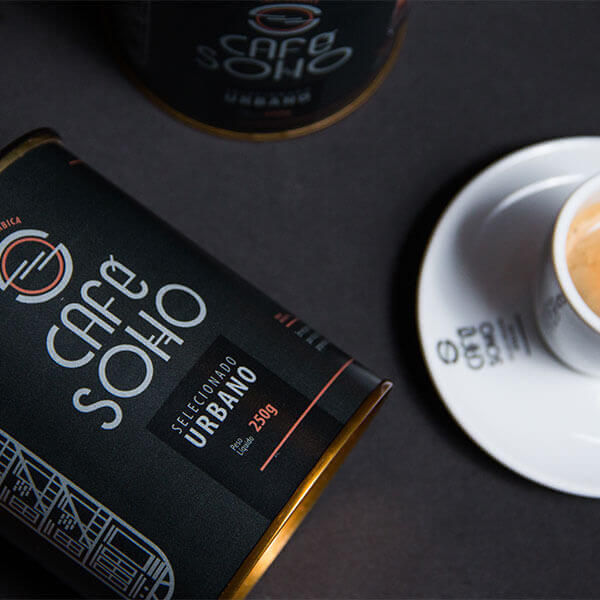 Café Soho Especial Caramelo Torrado e Moído 250g em Lata - Café Soho
