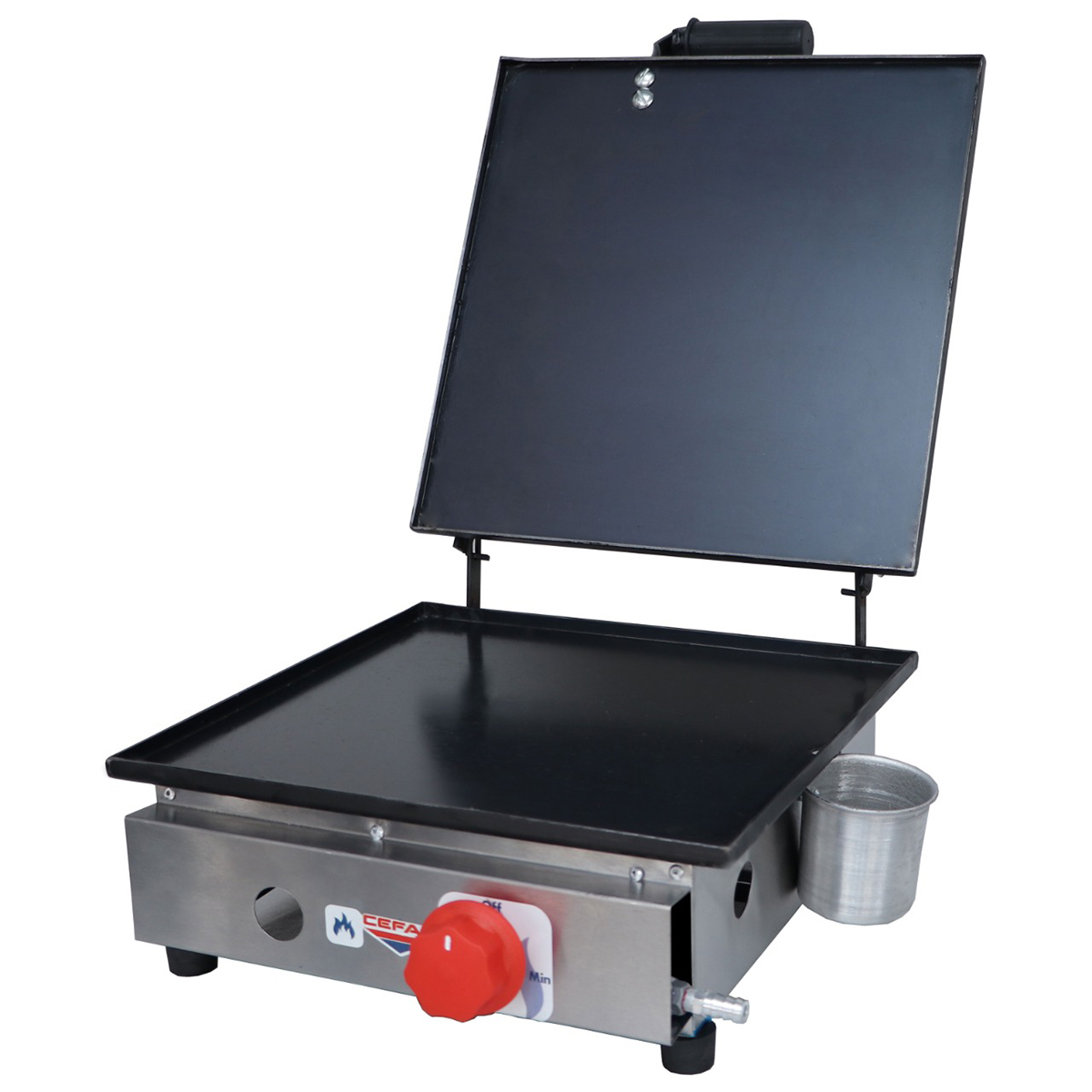 Chapeira Chapa A Gás De Lanche Porção 30x30 Com Prensa Cefaz - BLC ...