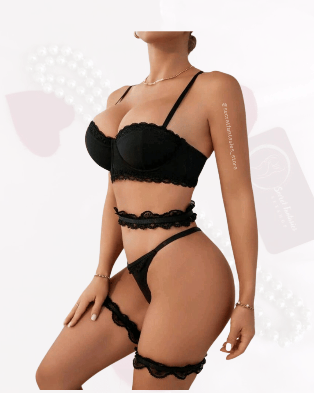 Conjunto Sensual Aurea - Secret Fanstasies