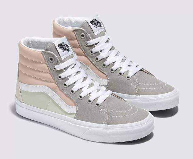 WMNS TÊNIS VANS SK8-HI PASTEL MULTI - GHETTO Sneakers
