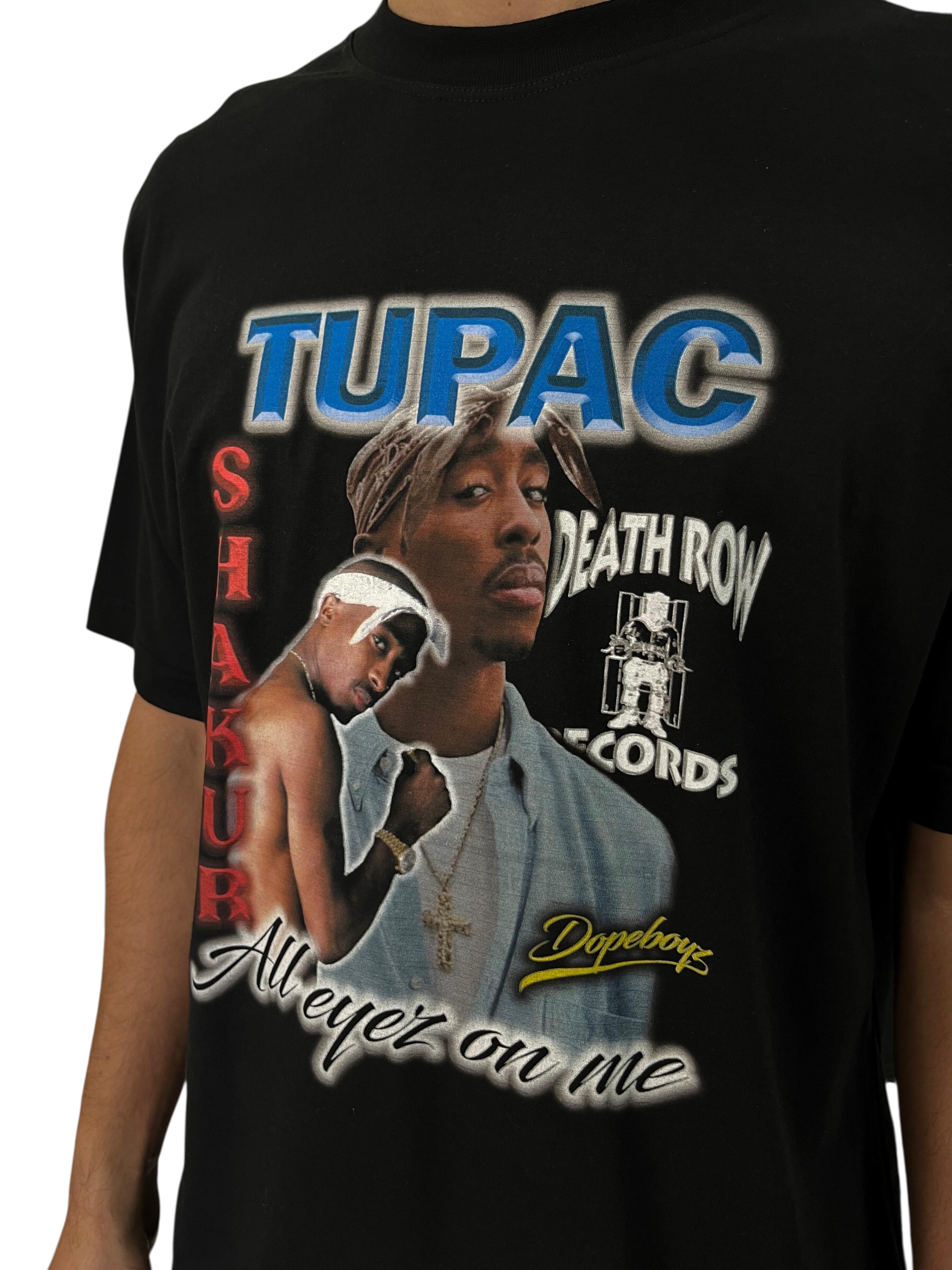 CAMISETA DOPEBOYZ "TUPAC SHAKUR - DEATH ROW" - GHETTO Sneakers