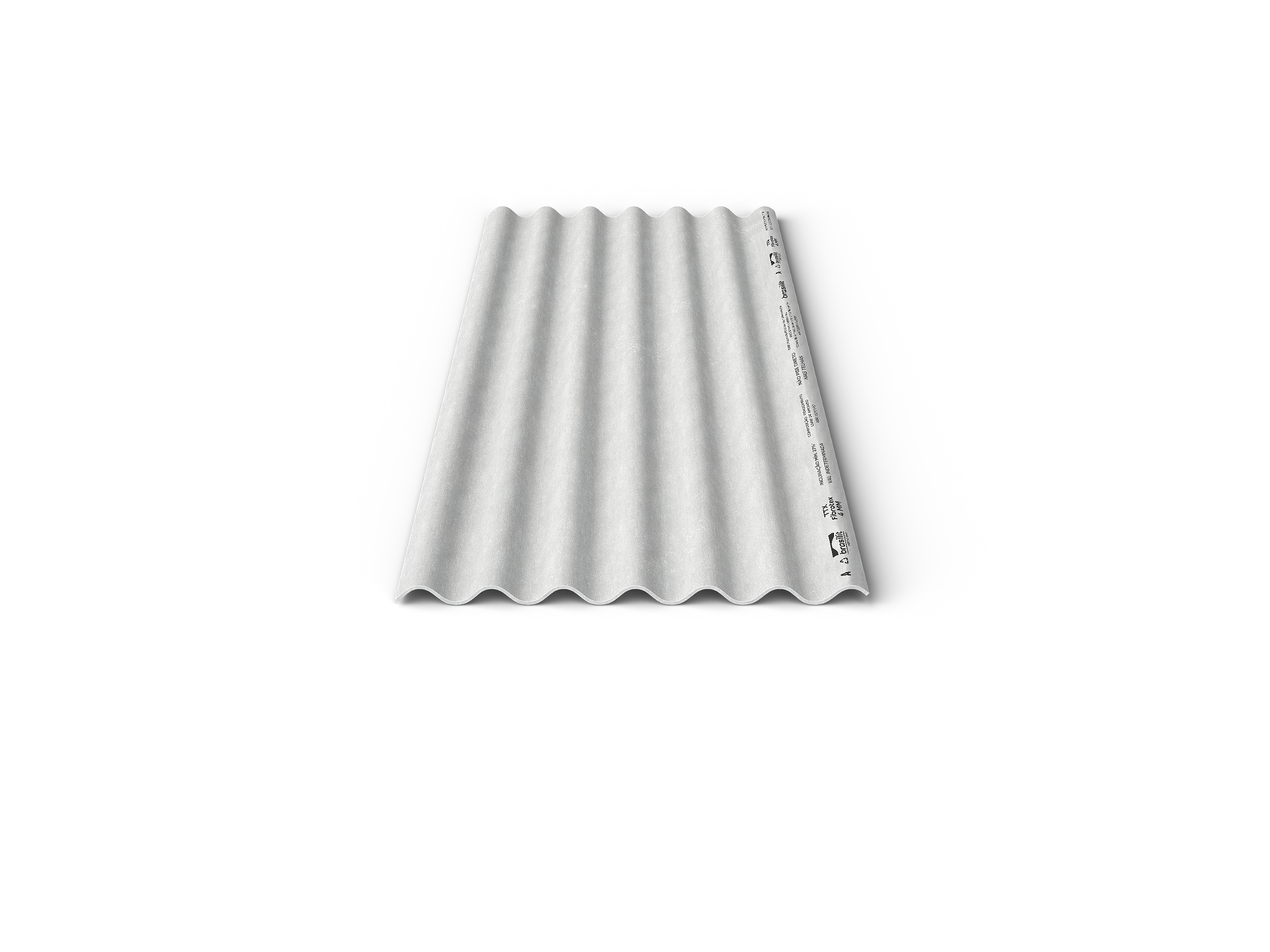 Madeireira São Luiz | Telha de Fibrocimento Sem Amianto Brasilit 4mm x ...