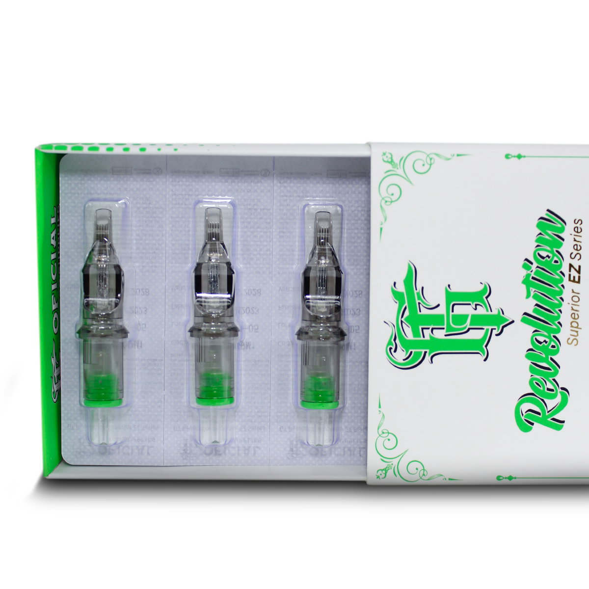 Cartucho Revolution GT Oficial 1215MG - GRINGOS TATTOO