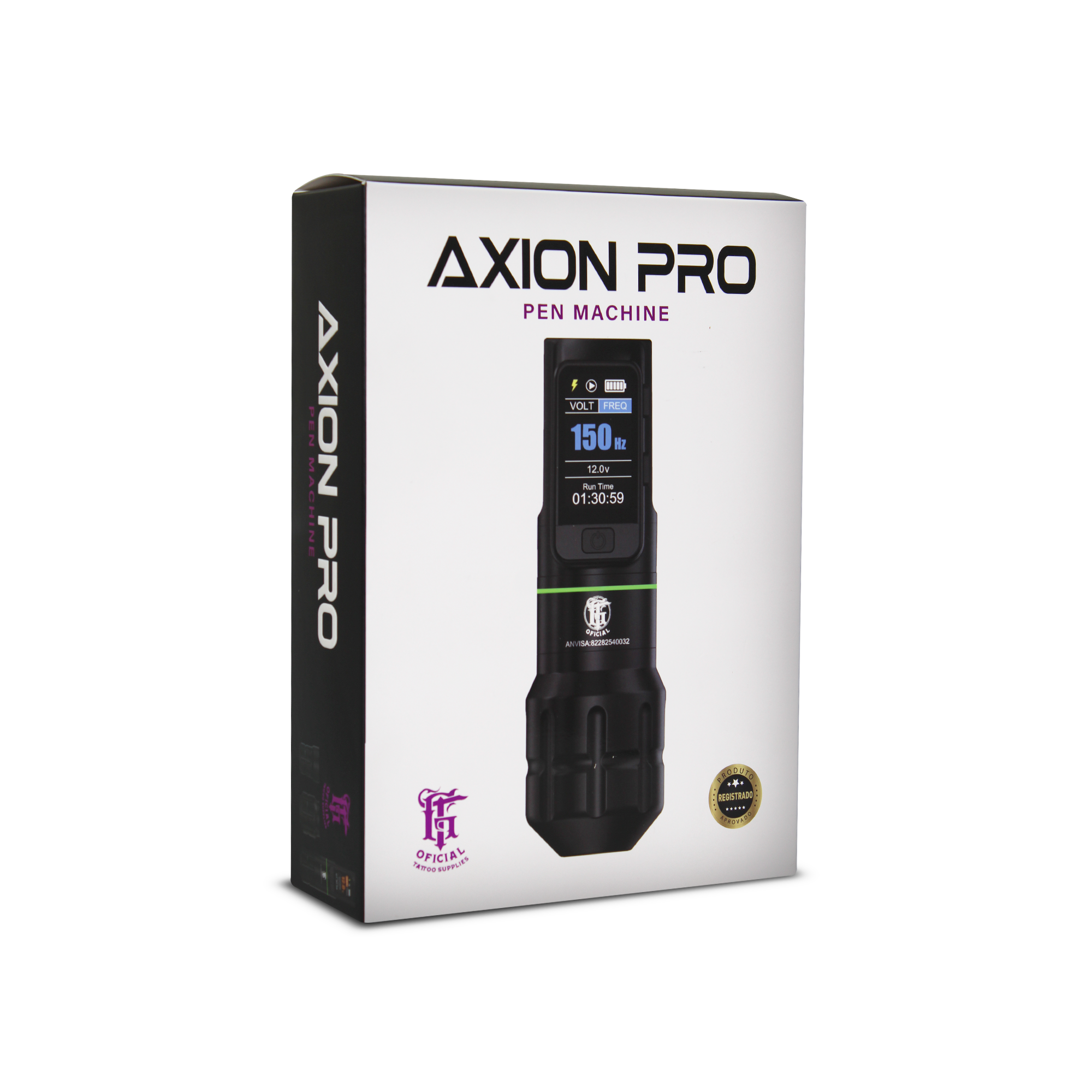 Máquina Tatuagem Pen Axion Pro - GT Oficial - Gold - GRINGOS TATTOO