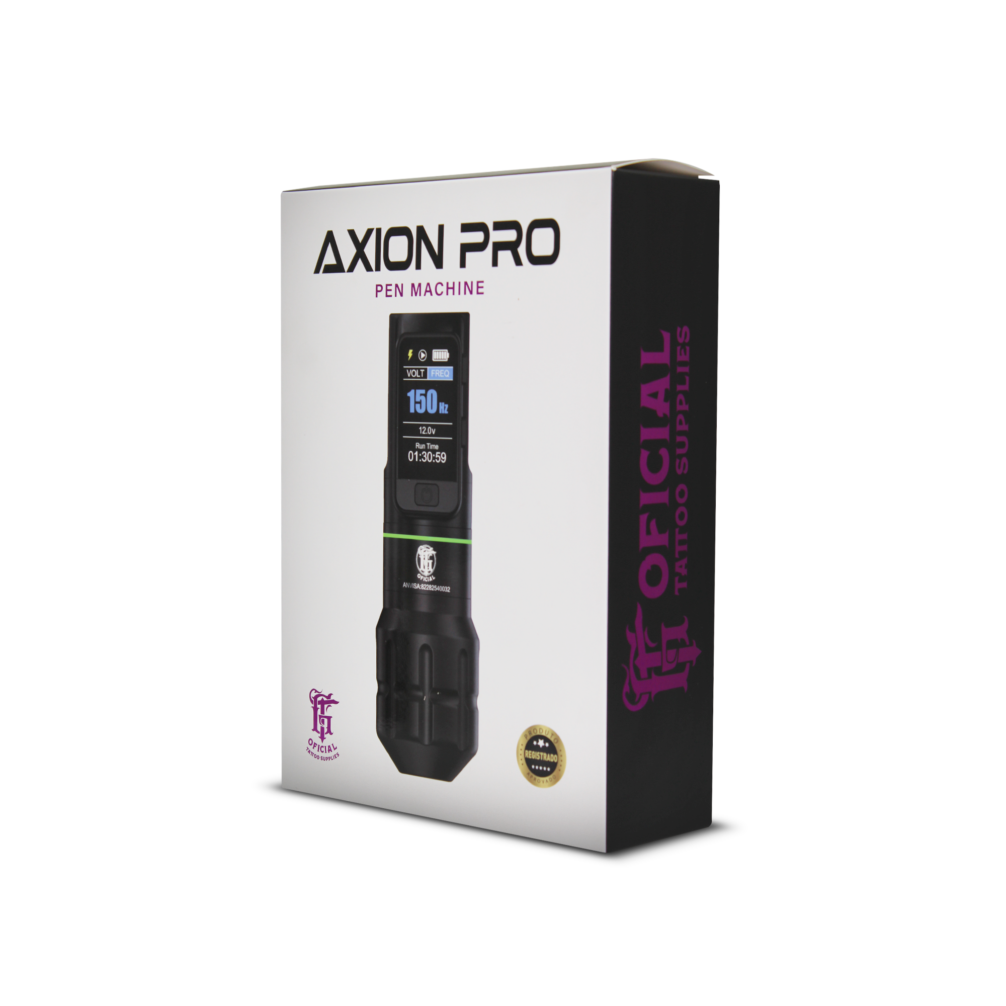 Máquina Tatuagem Pen Axion Pro - GT Oficial - Gold - GRINGOS TATTOO