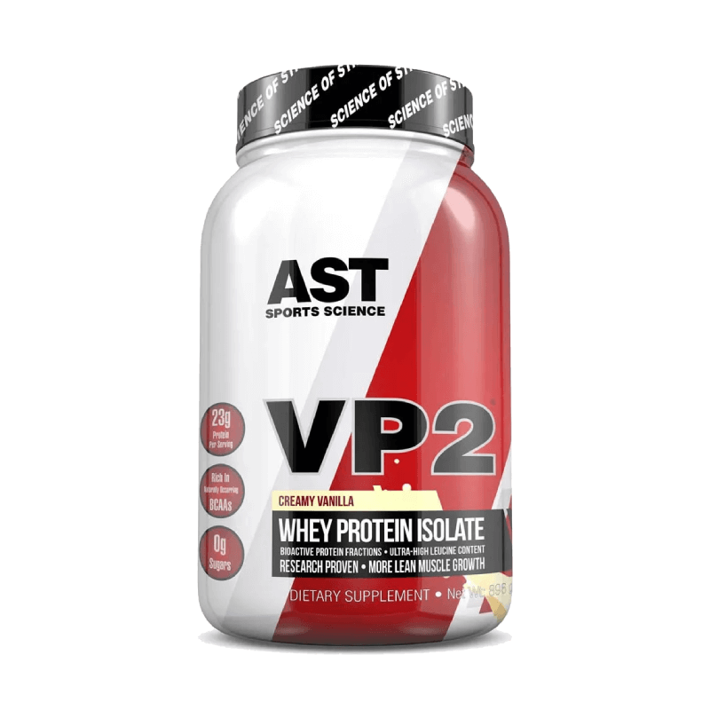 VP2 Whey Protein Isolado e Hidrolisado (900g) - AST Sports - AST Sports Science