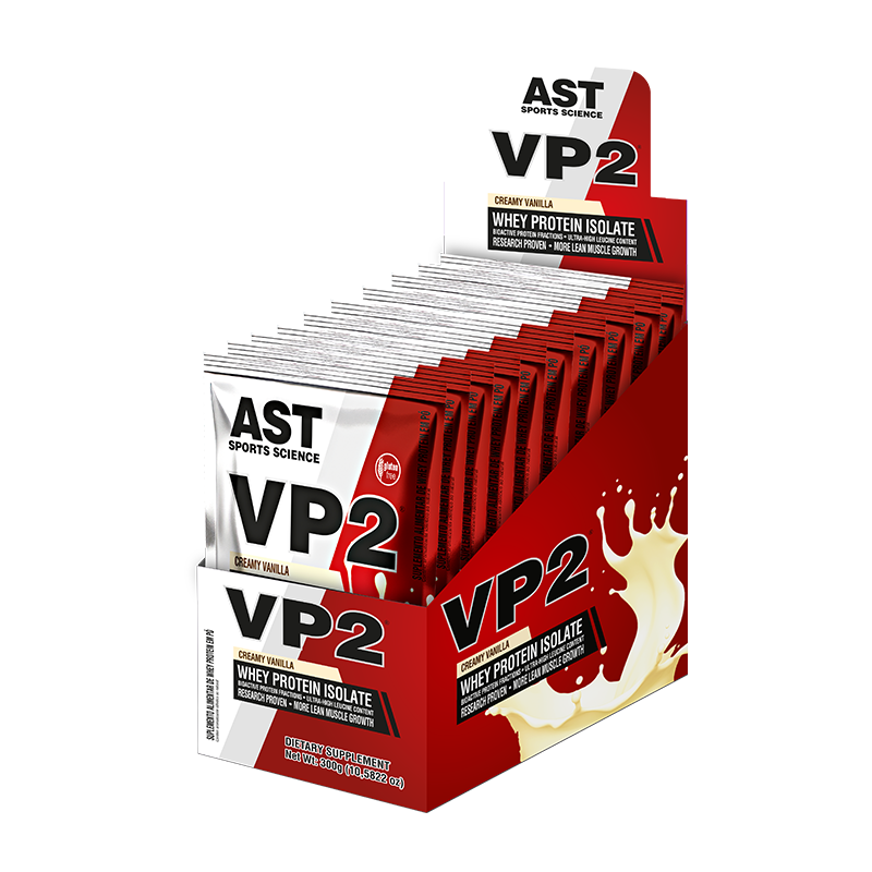VP2 Whey Protein Isolate Sachê 30g (10 unidades) - AST Sports - AST ...