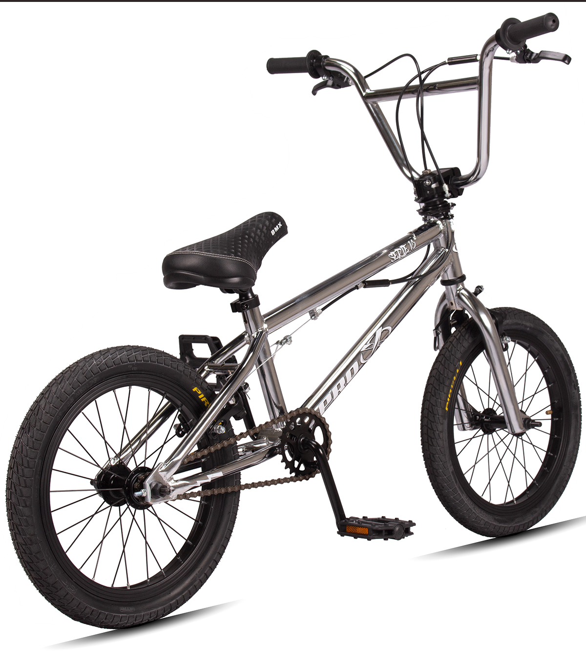 Bicicleta BMX Série 16 Aço Hi-Ten K7 kog 9 - Cromado - Pro-X Bikes ...