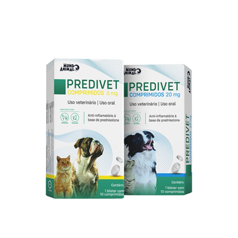 Predivet 10 comprimidos - Mundo Animal - RadiCão Pet Store