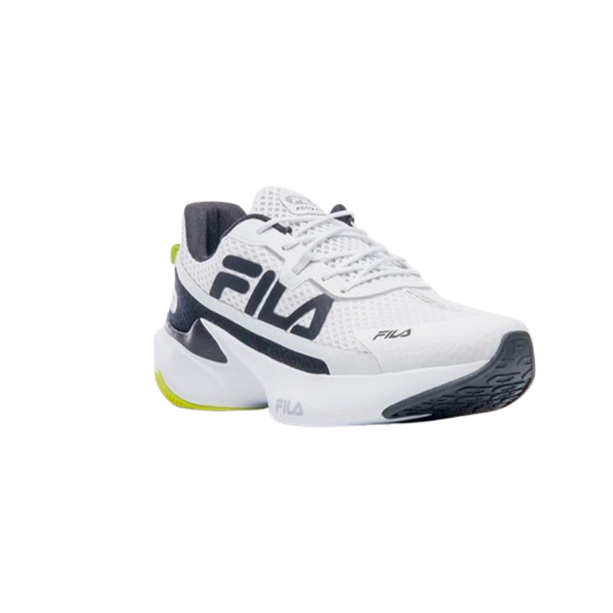 TENIS FILA RECOVERY MASCULINO BCO/PTO/VRDL - LOJAS CHAPECÓ