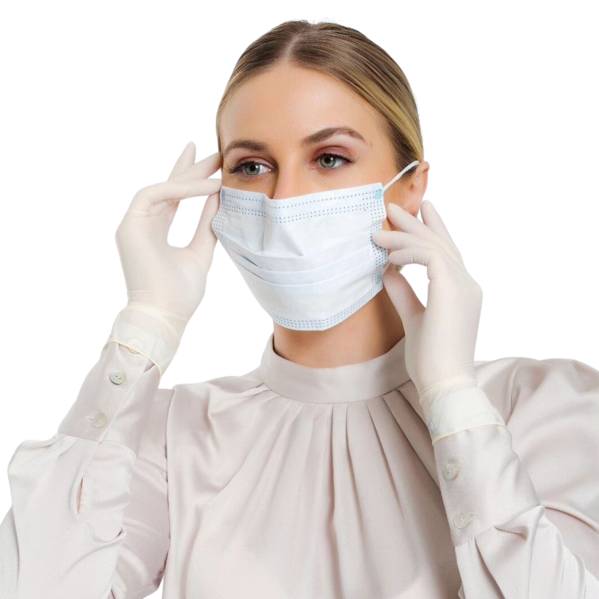 Luva de Látex Descartável com Pó 100 unidades - Talge - Prevetec ...