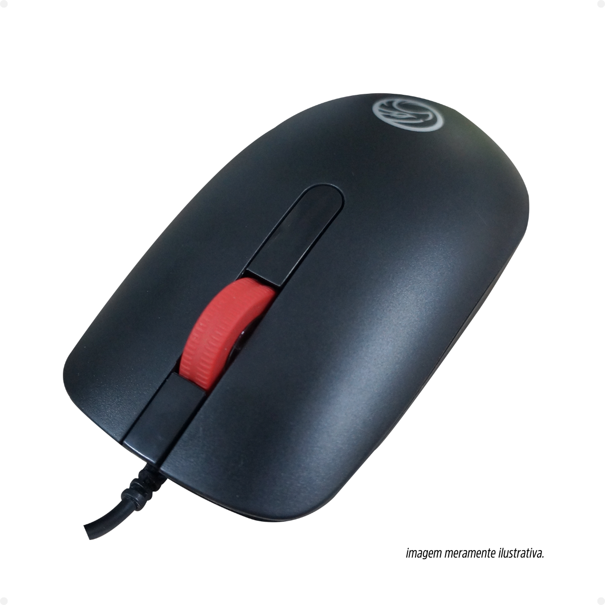 MOUSE USB OPTICO BRAZILPC BPC-M290 1000 DPI - GPJ