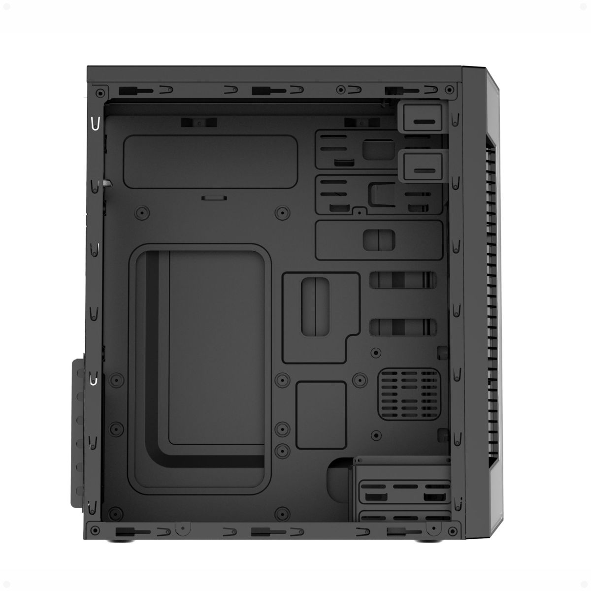 GABINETE ATX BRAZILPC BPC-C3135 1 BAIA BLACK (2xUSB + AUDIO) - GPJ