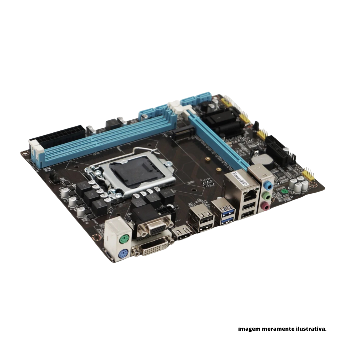 PLACA MAE DESK BRAZILPC 1151 BPC-H110M-TG D32 (2xDDR3/1xHDMI/2xUSB3.0/ - GPJ