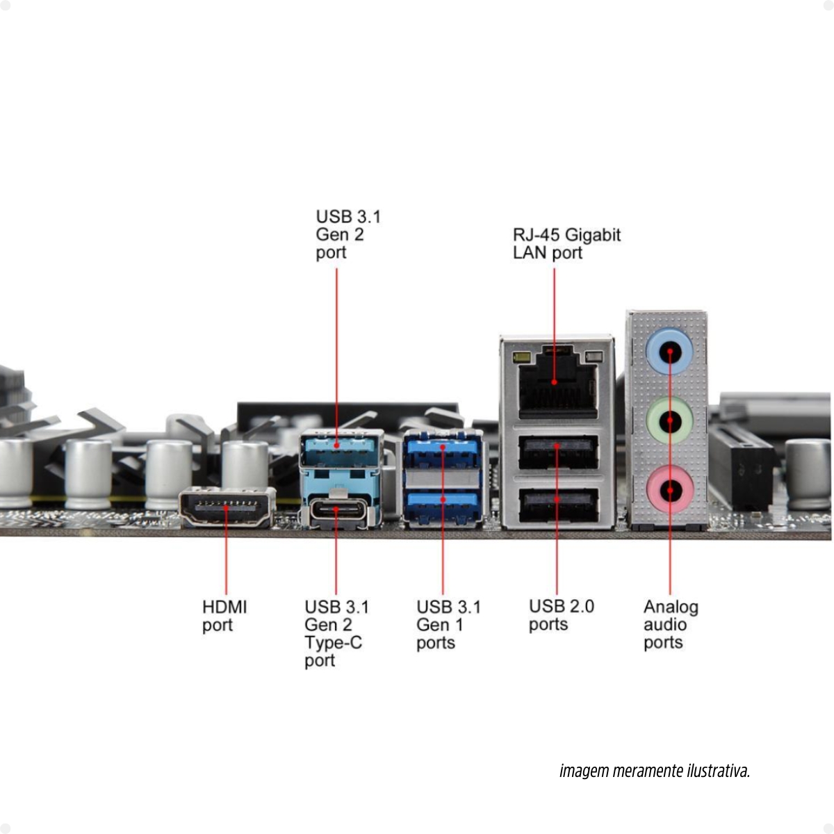 PLACA MAE DESK ASROCK 1151 B360M/OEM (4xDDR4/1xHDMI/1xM.2/1xWIFI M.2/2 ...