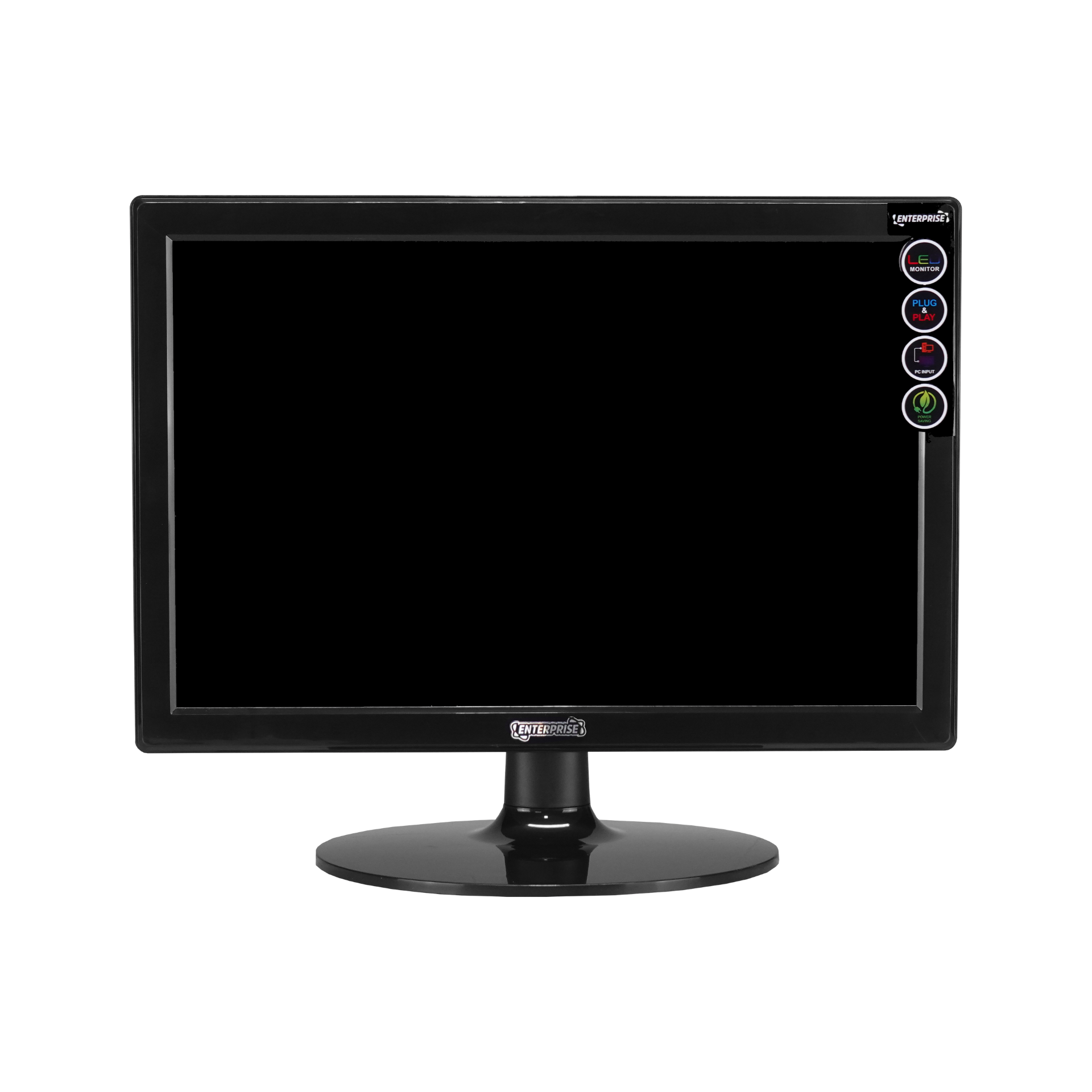 MONITOR LED 15.4 ENTERPRISE 15EPR-XIE PRETO WIDESCREEN BOX IF - GPJ