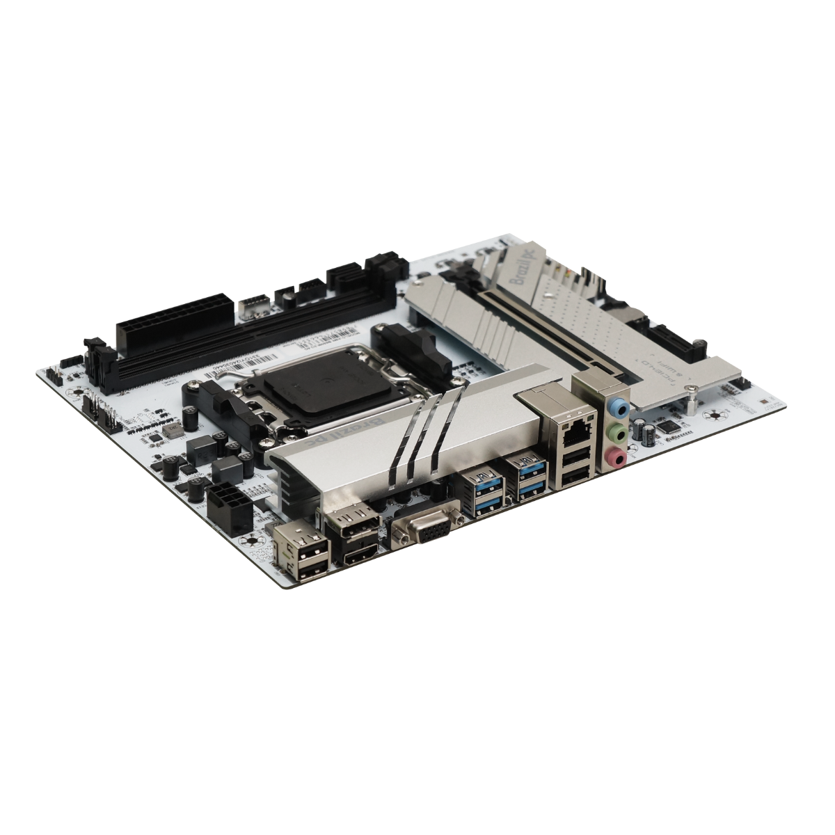 PLACA MAE DESKTOP BRAZILPC AM5 B650M.2/2.5G (2xDDR5/HDMI/DP/2xM.2/REDE ...