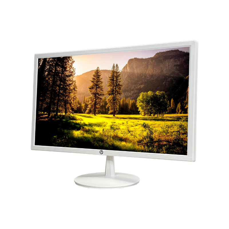 MONITOR LED 24 BRAZILPC 24WBR-75 FHD 75Hz BRANCO WIDESCREEN - GPJ