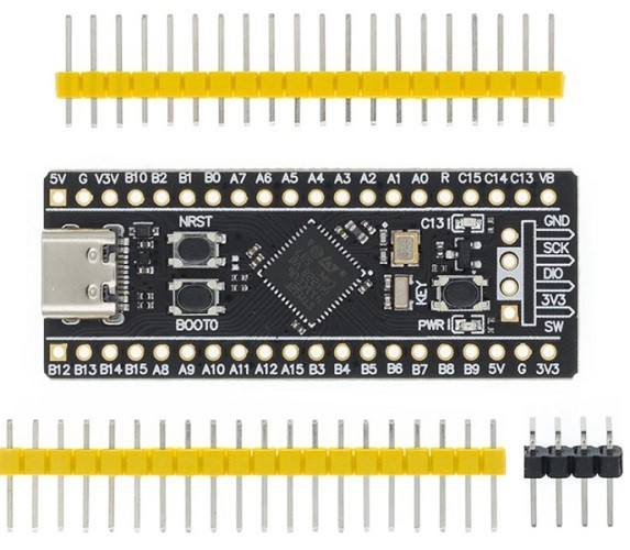 Placa ARM STM32F401CCU6 - M4 - ACEPIC Tecnologia