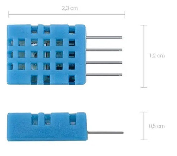 DHT11 Sensor de Temperatura e Umidade - ACEPIC Tecnologia