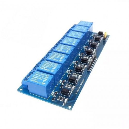 Módulo RELE 5V 8 Canais 10A - Automação - Arduino - ACEPIC Tecnologia