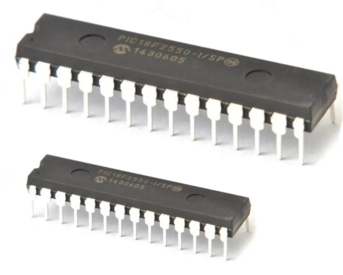 Microcontrolador PIC18F2550-I/SP - DIP - ACEPIC Tecnologia