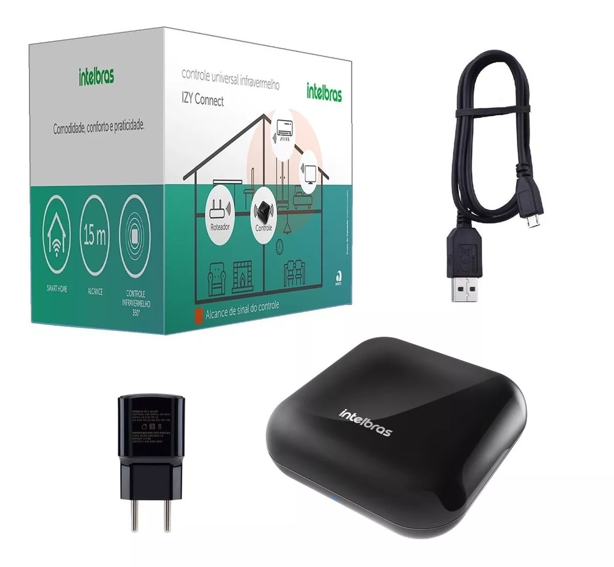 Controle Universal Smart Infravermelho Izy Connect Intelbras - PANTRON ...