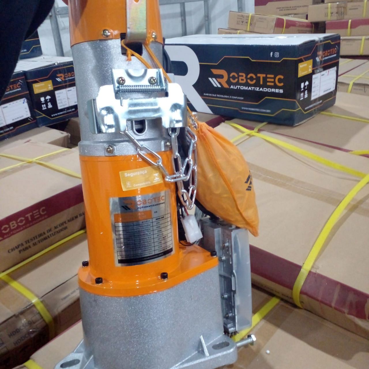 Kit Automatizador Completo Porta De Enrolar AC 300 Robotec - PANTRON SECURITY SYSTEN'S