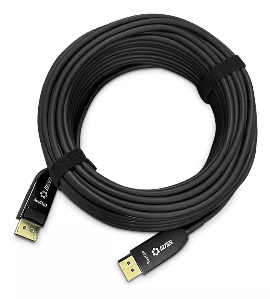 Cabo Displayport 8k 30 Metros Hdr 60hz 30m Ultra Hd 244hz - Conexão sem ...
