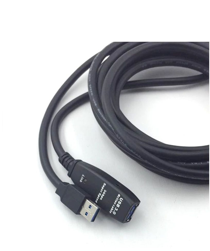 Cabo Extensor Usb 3.0 Macho E Fêmea Ativo - Conexão sem limites