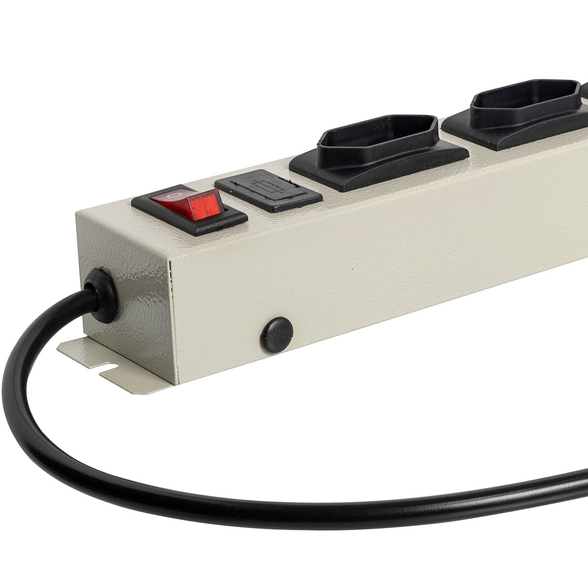 Filtro de Linha 8 Tomadas Espaçadas Metal Cinza - Ion Cabos