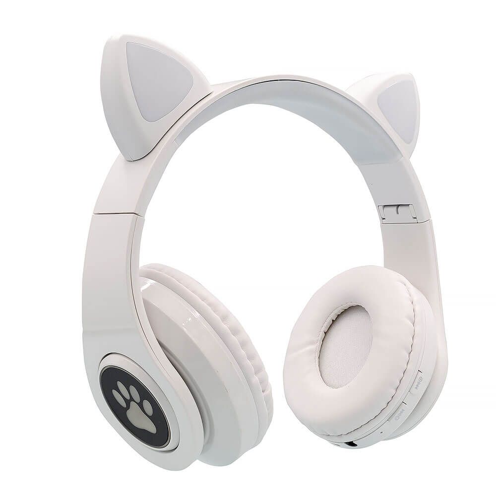 Fone Ouvido Bluetooth Stereo Orelha Gato CXTB39 - Ion Cabos