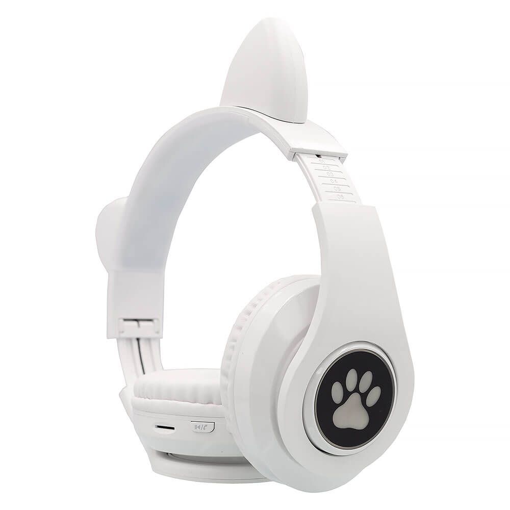 Fone Ouvido Bluetooth Stereo Orelha Gato CXTB39 - Ion Cabos