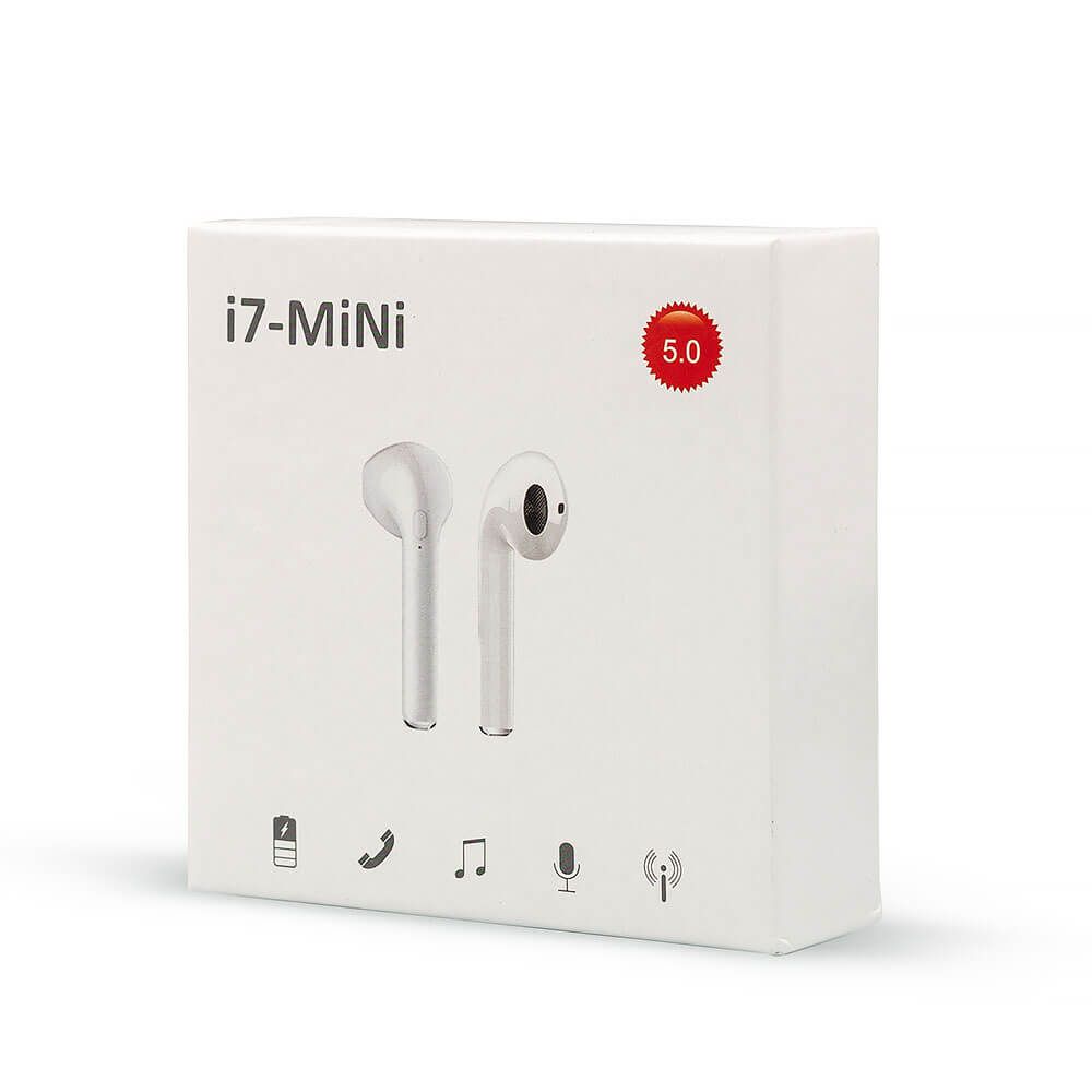 Fone i7 Mini Bluetooth 5.0: Áudio Perfeito - Ion Cabos