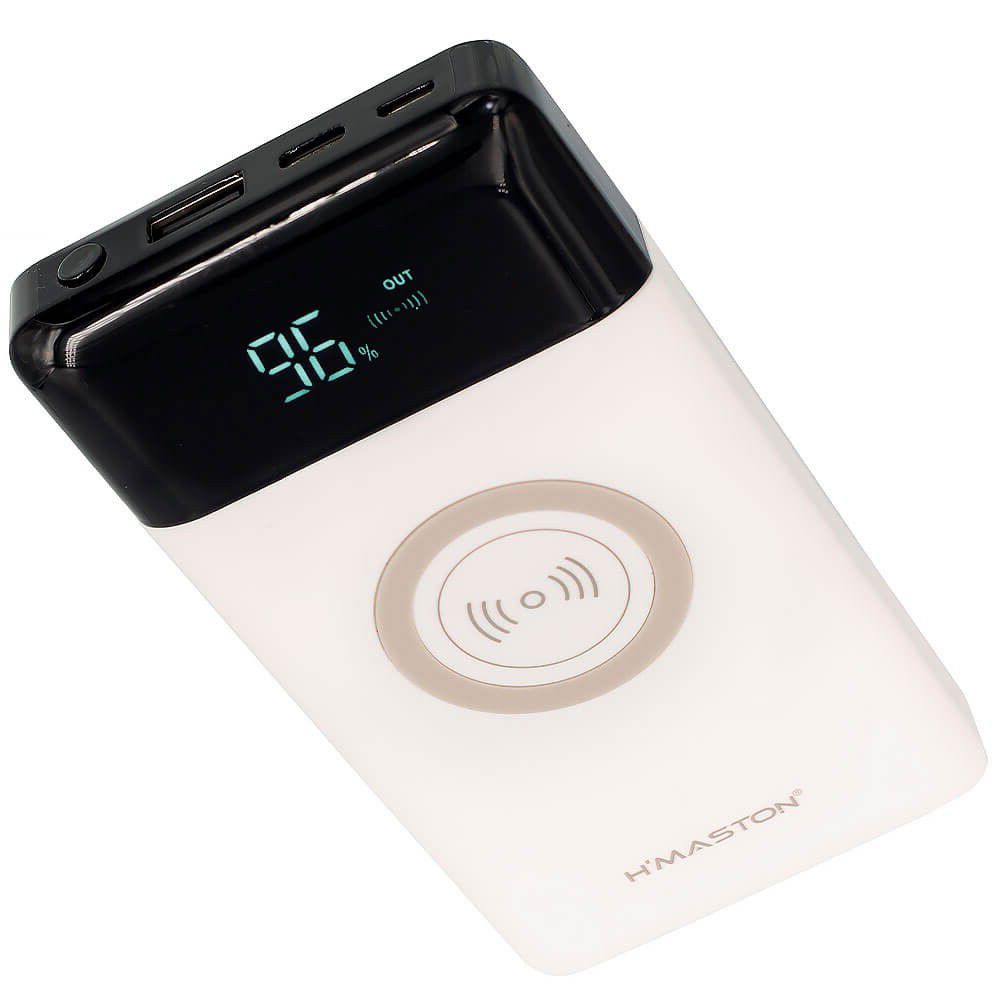 PowerBank 10.000mAh Wireless H999 HMaston - Ion Cabos