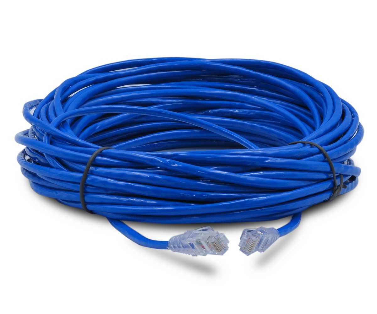 Cabo de rede para Internet CAT5: 2 Metros - Ion Cabos