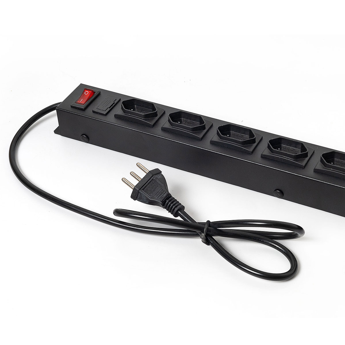 Filtro de linha Metálico 8 Tomadas Padrão Brasileiro - Ion Cabos