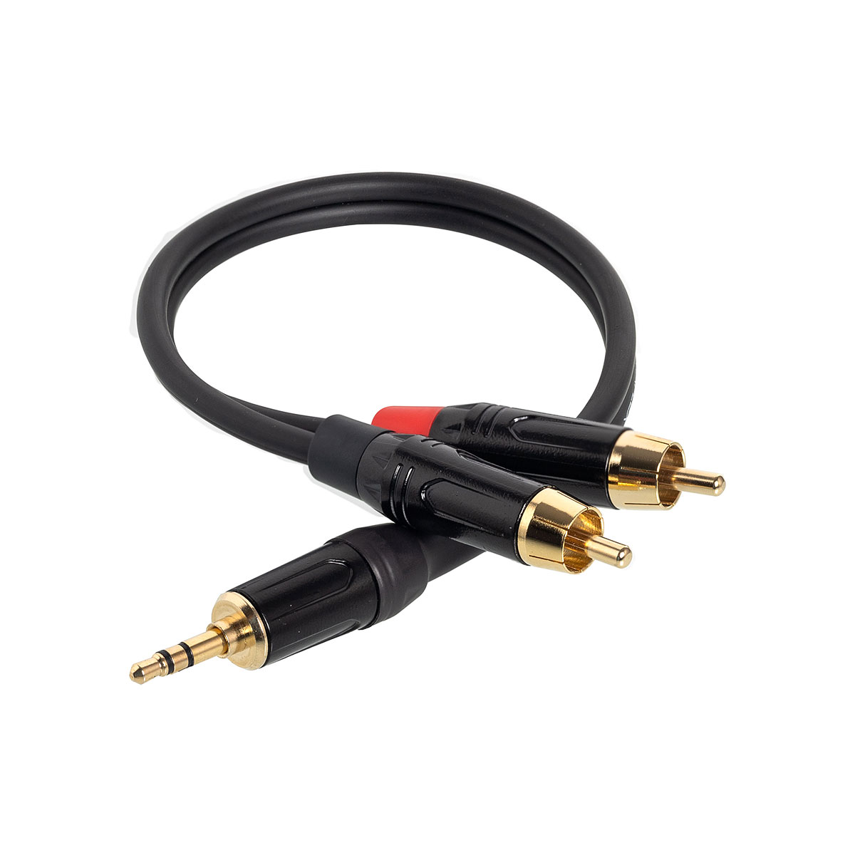 Cabo P2 Estéreo Profissional para RCA 30 cm - Ion Cabos