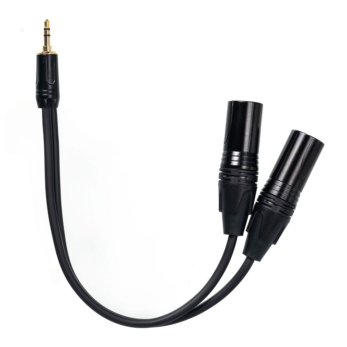Adaptador P2 Estéreo para 2 XLR Macho - 30cm - Ion Cabos