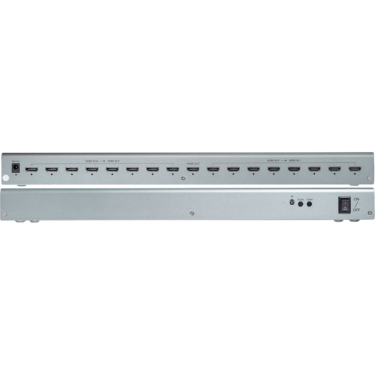 Switch Multi-Viewer 16x1 4K HDMI - Ion Cabos