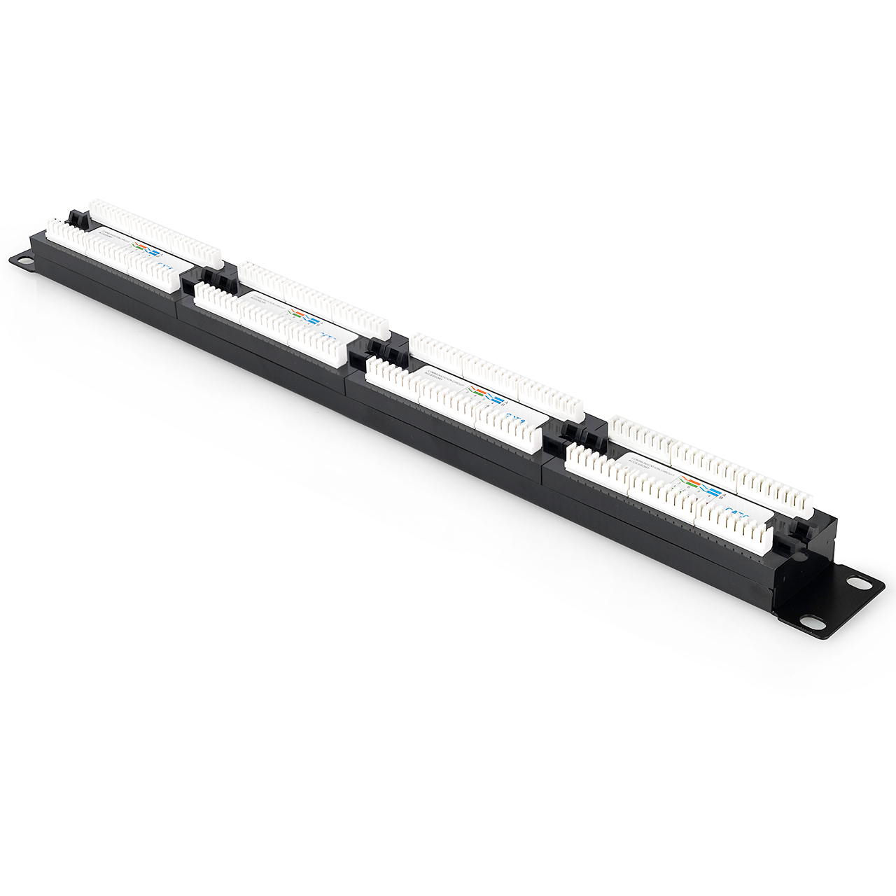 Patch Panel Universal com 24 Portas CAT-6 - Ion Cabos