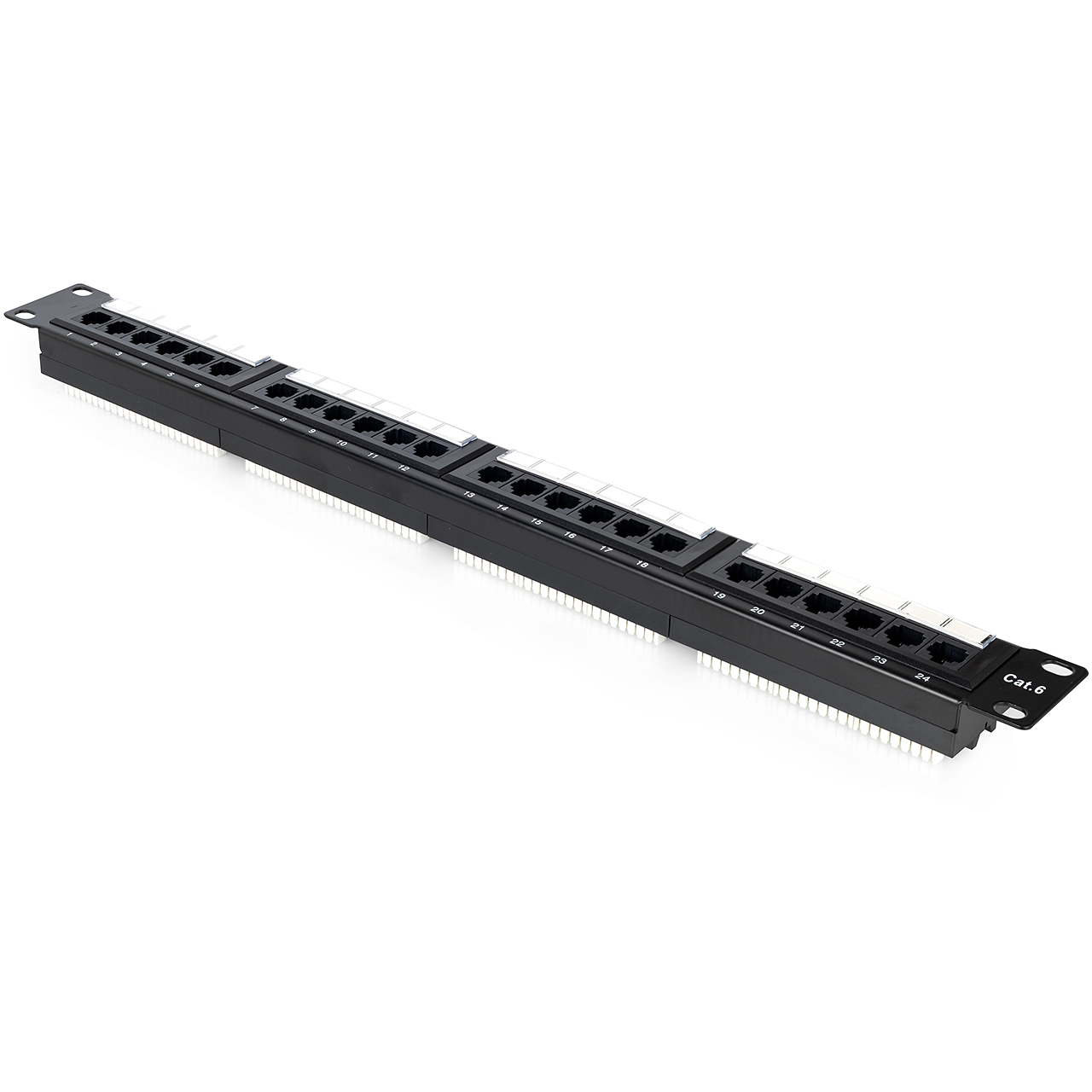 Patch Panel Universal com 24 Portas CAT-6 - Ion Cabos