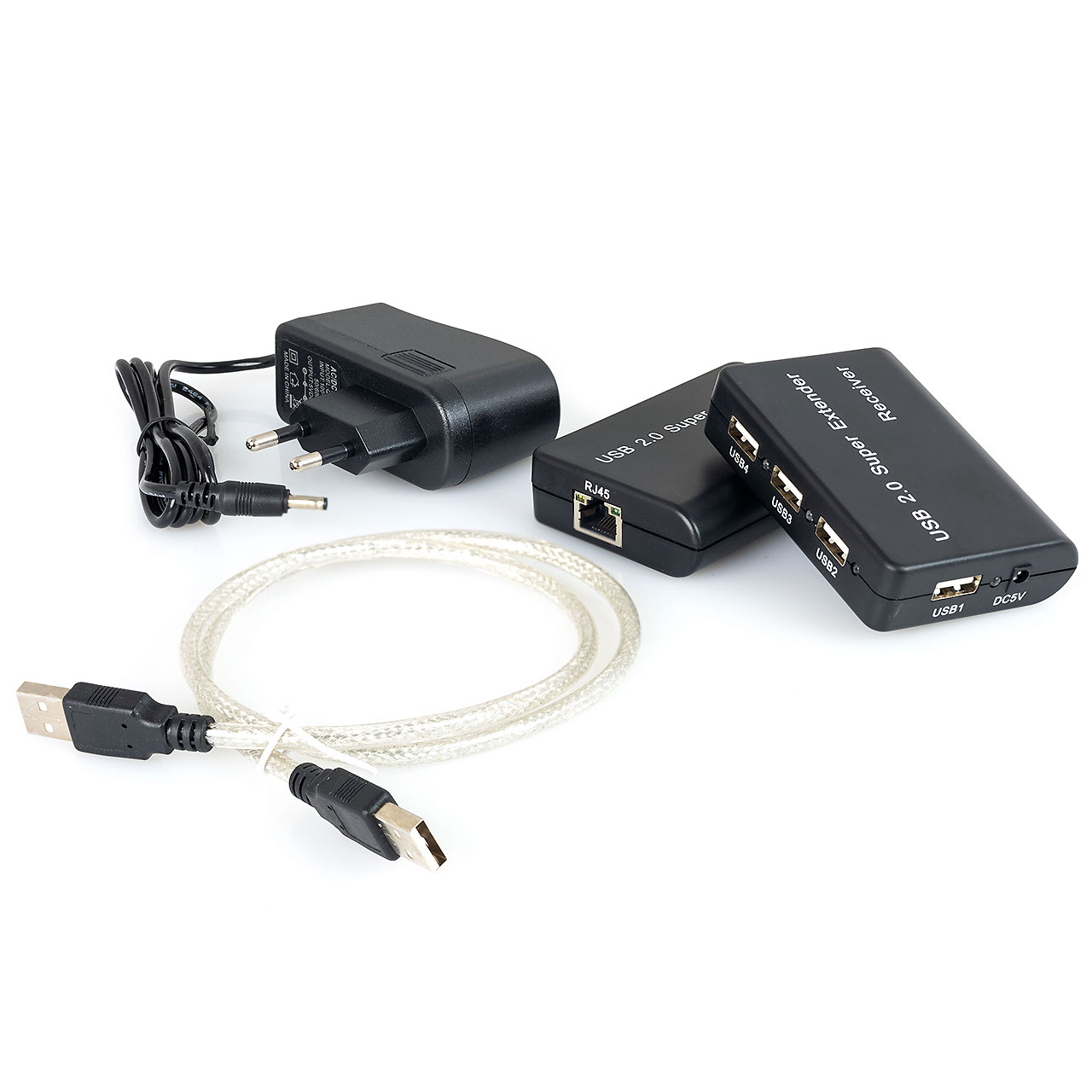 Extensor USB 2.0 de Alta Velocidade com 4 Portas HUB - Ion Cabos