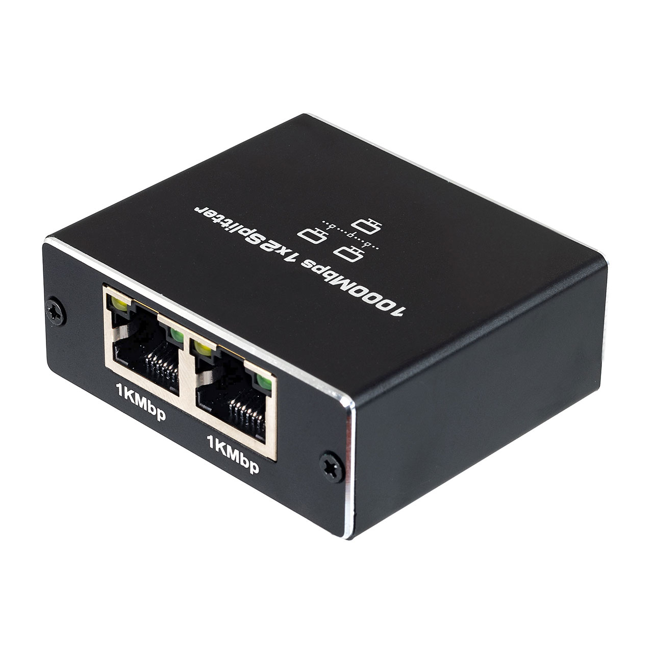 Divisor de Rede Gigabit RJ45 1000Mbps 1x2 - Ion Cabos